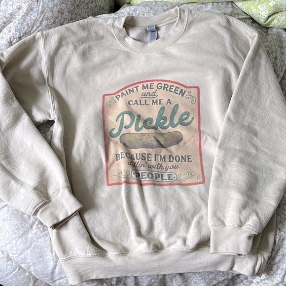 Tops | Pickle Sweater | Poshmark